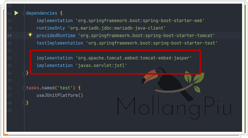[SpringBoot] JSP 연결하기