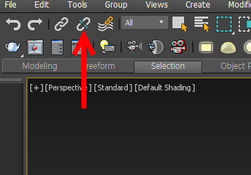 3D맥스에서 오브젝트를 링크하는 두가지 방법(select and link tool, link constraints)