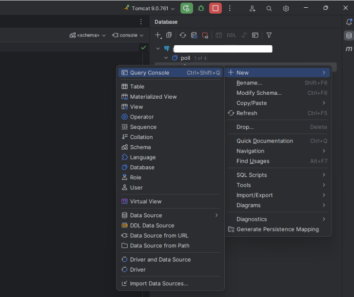 [Intellij IDEA] DataBase 연동하기 (ERD)