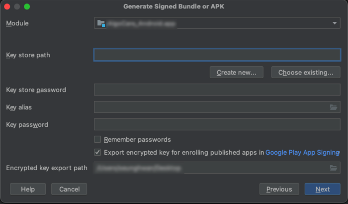 [Android] Gradle 빌드시에 Signing key로 서명하도록 설정하기 — SH's Devlog