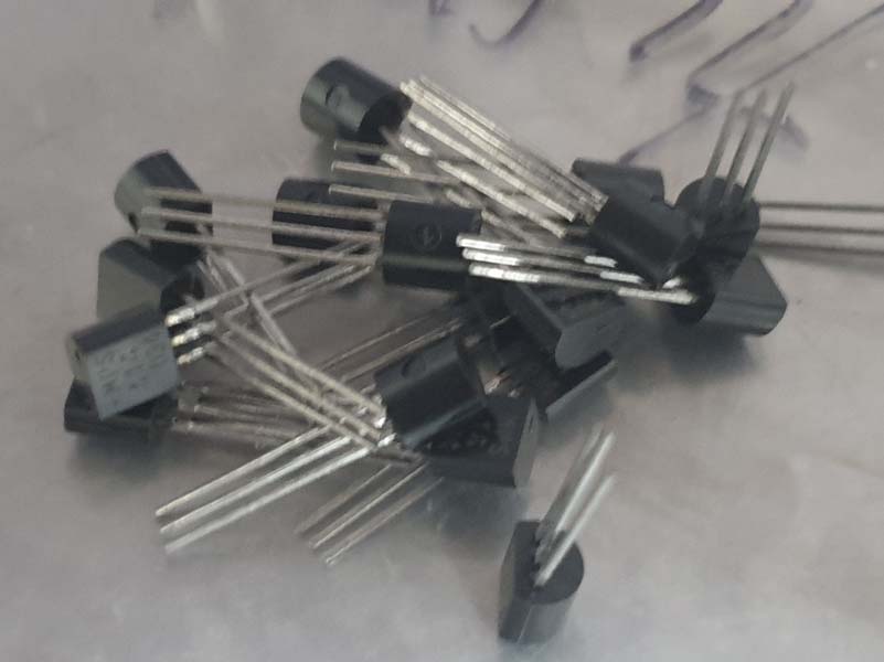 TR NPN 30V Darlington Transistor MPS A14 MPS-A14 STRAIGHT LEAD ...