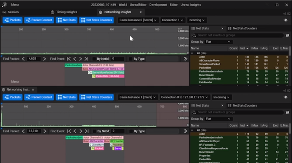 [UE Net] 액터 리플리케이션 빈도와 연관성 Actor Replication Frequency & Relevancy + 언리얼 인사이트 Unreal Insight