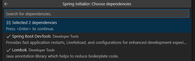 VSCode에서 SpringBoot with gradle 프로젝트 생성 & 실행