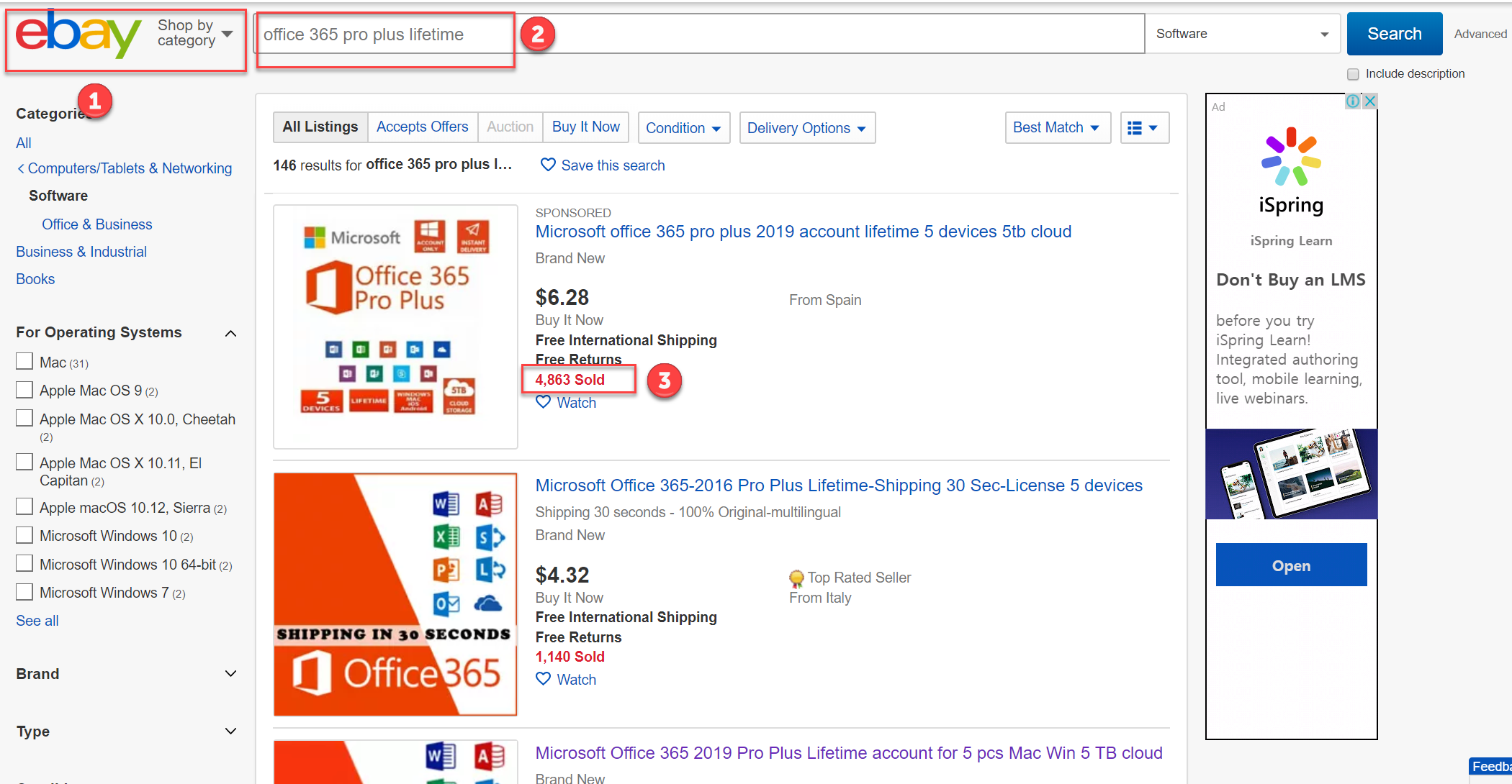 ebay office 365 평생무료 구매 관련 후기