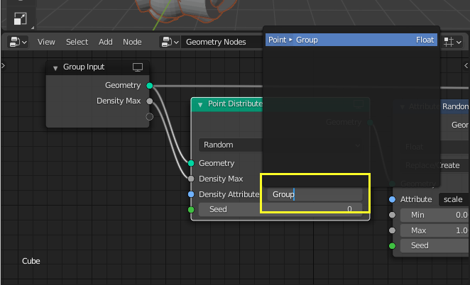 Geometry Nodes 6. Vertex Group
