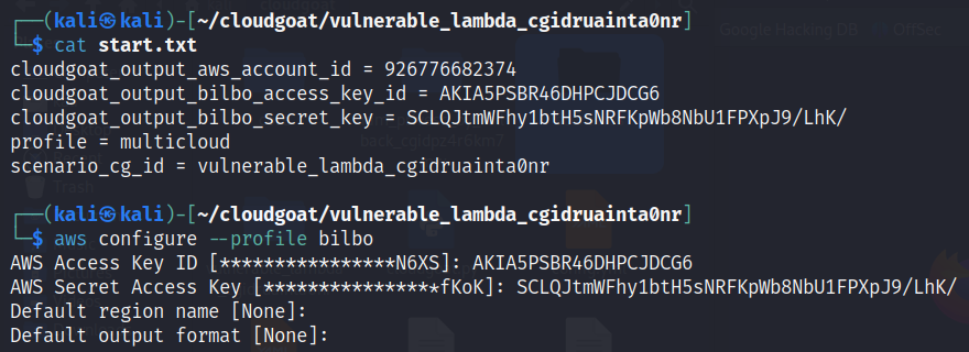 [☁️Cloud] 🐐 Cloudgoat - 1. vulnerable_lambda