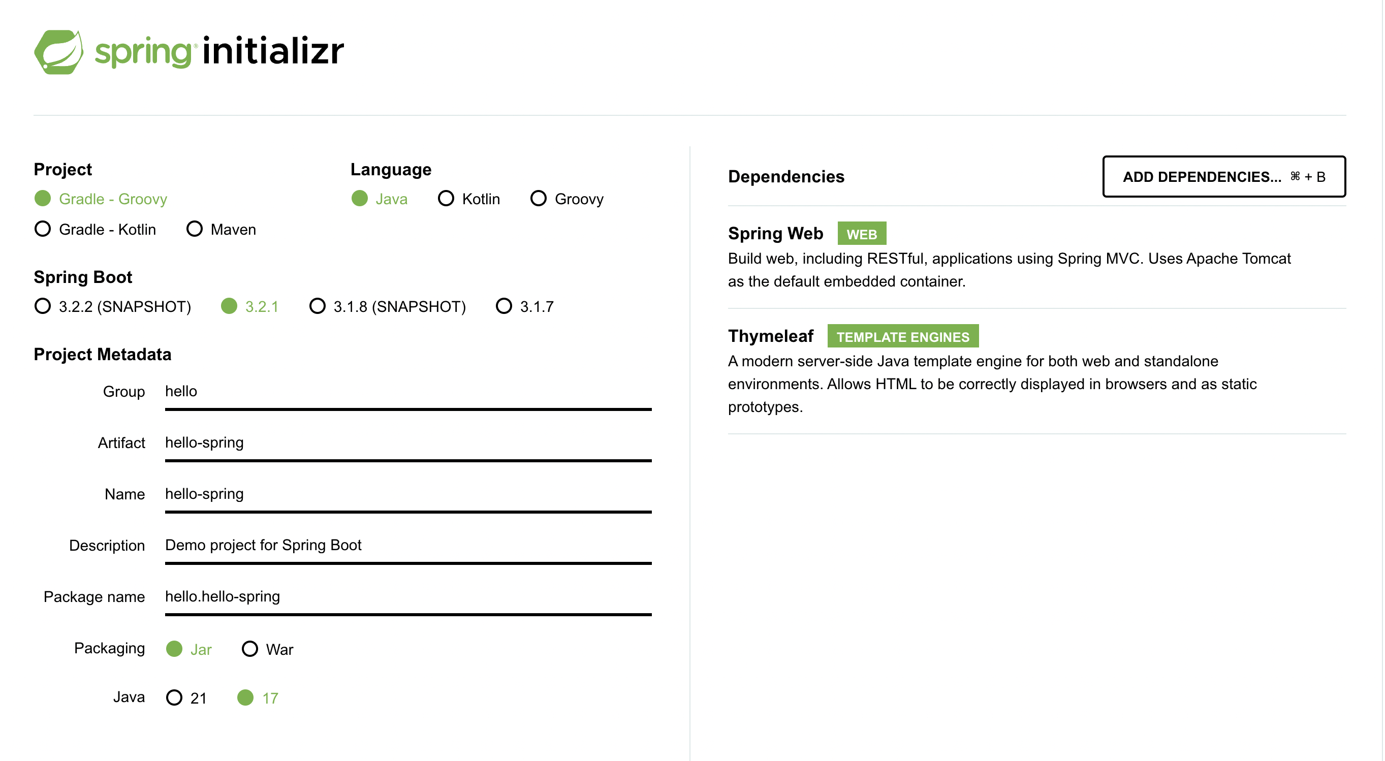 [Spring] 스프링 입문 - 코드로 배우는 스프링 부트, 웹 MVC, DB 접근 기술 1(프로젝트 환경설정)