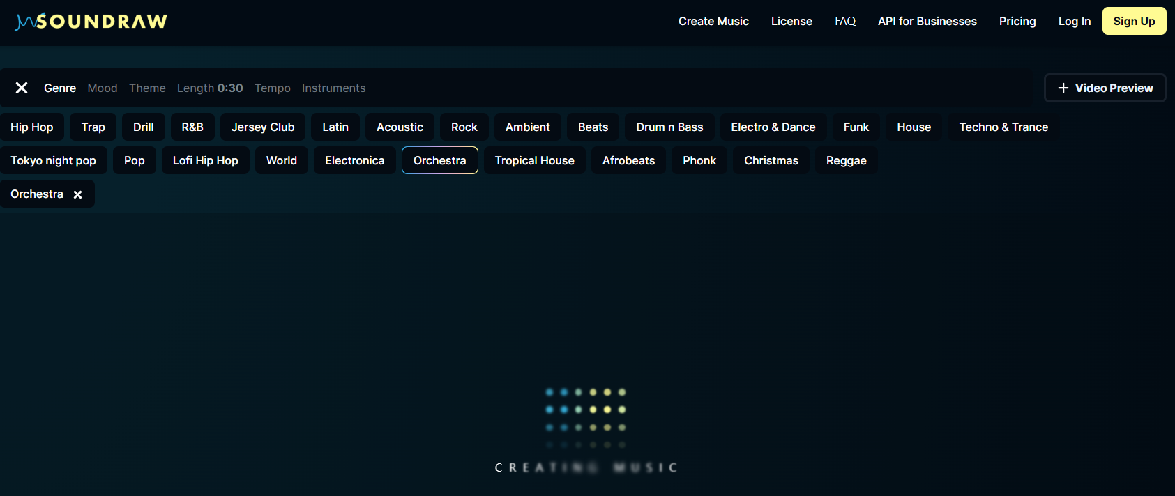 인공지능 작곡 사이트 SOUNDRAW AI작곡 프로그램 사용 후기