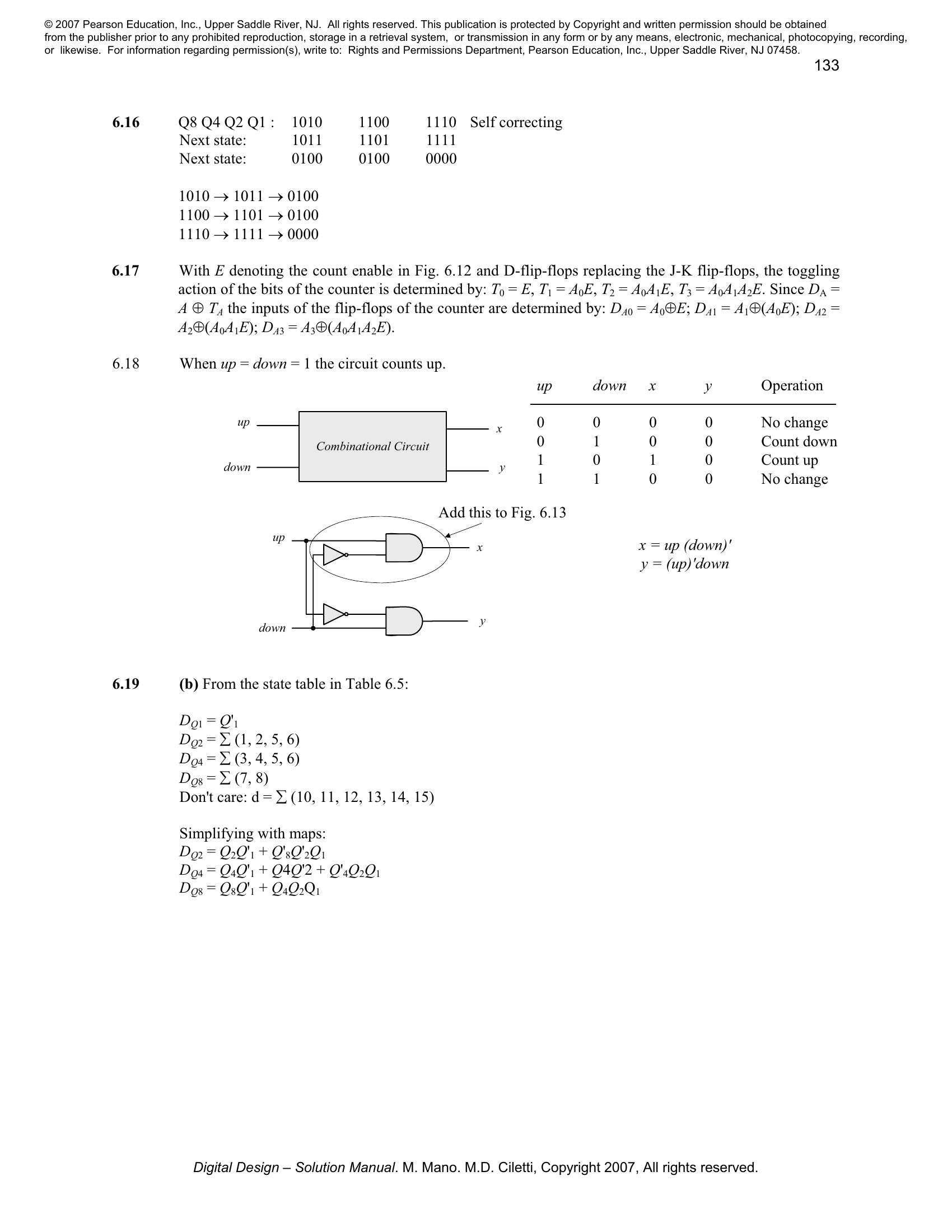 Digital Logic Circuits And Design By Morris Mano Pdf Circuit Diagram