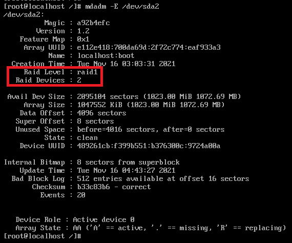 [Linux] CentOS 7 RAID 구성하기