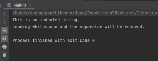 [Kotlin] String 원시 문자열(Raw String Literal) — SH's Devlog
