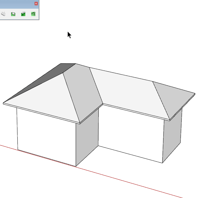 27.스케치업-루비강좌 1001bit pro 7 지붕,등고선 [完]