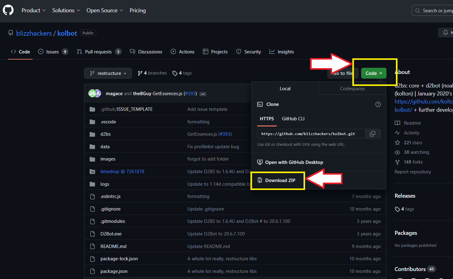 [디아블로2 클래식]D2BS, 솔로플레이 다운로드 하는법