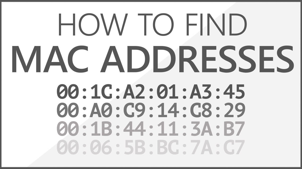 5_ 맥 어드레스(MAC Address) :: 기록하며 움직이기