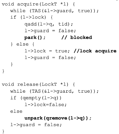 9. Advanced lock; Locks and Condition variables