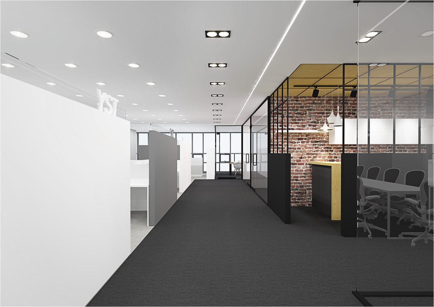 회사 사옥공사 사무실인테리어 오피스리모델링 디자인설계