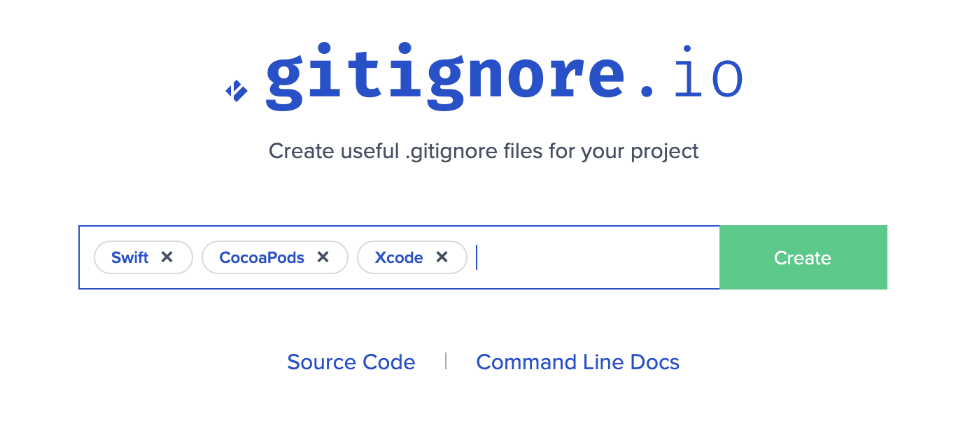 gitignore 파일 생성