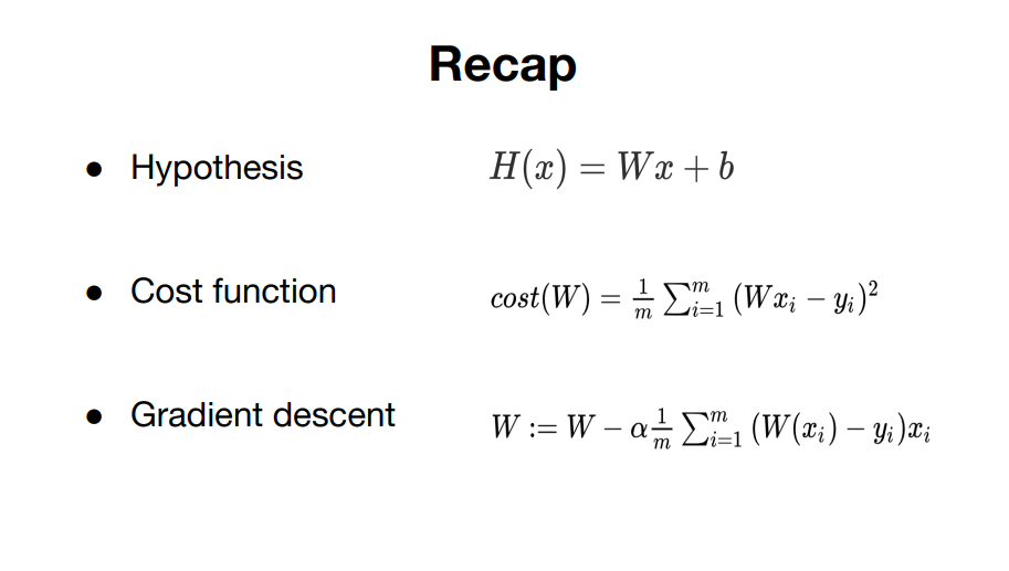 [텐서플로우로 시작하는 딥러닝 기초] Lec 04: Multi-variable Linear Regression