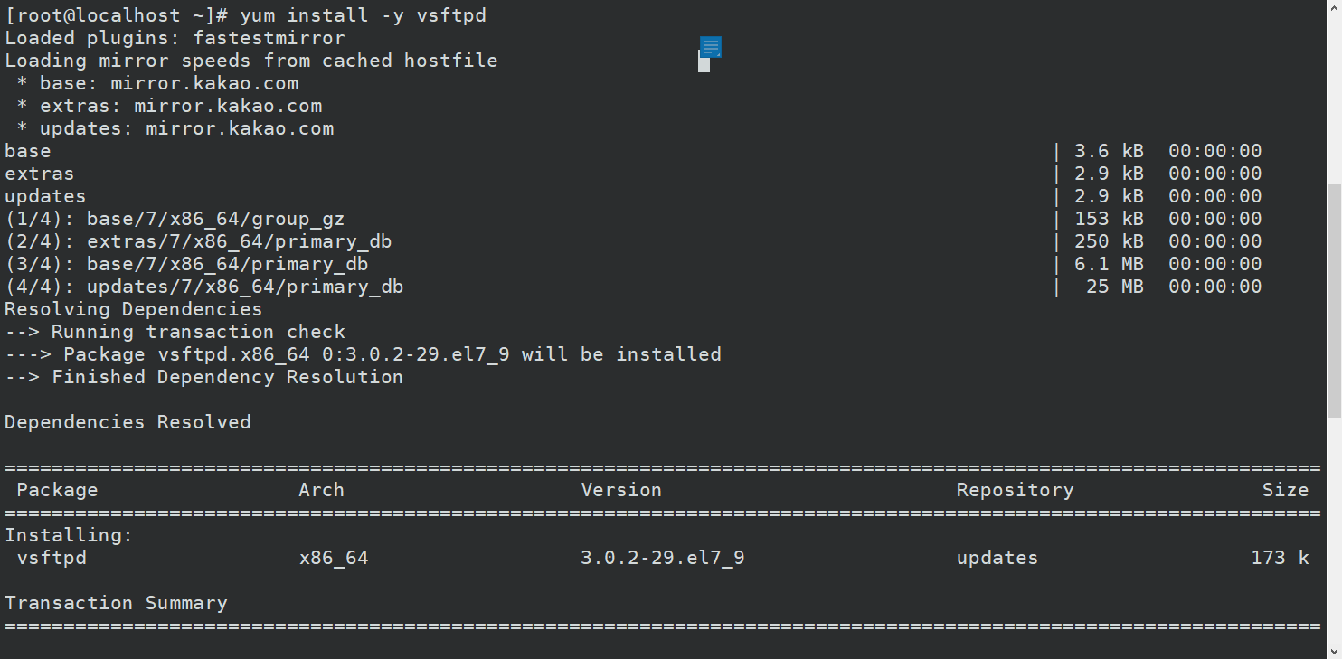 Linux 16 . ftp 서비스