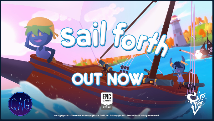 에픽 게임즈 - 금주의 무료게임(Sail Forth)