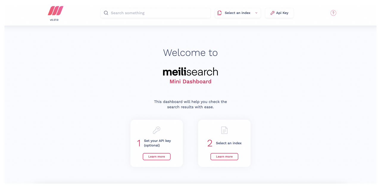Search Engine Meilisearch 