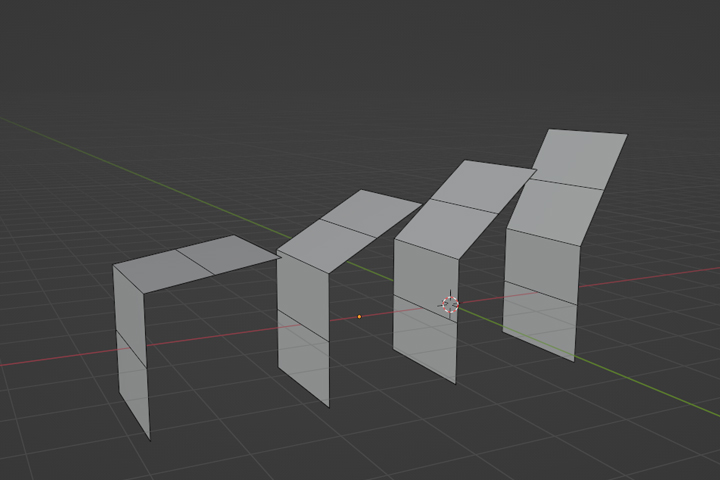 [blender modeling] 01. subdivide modifier 사용하기 (1)