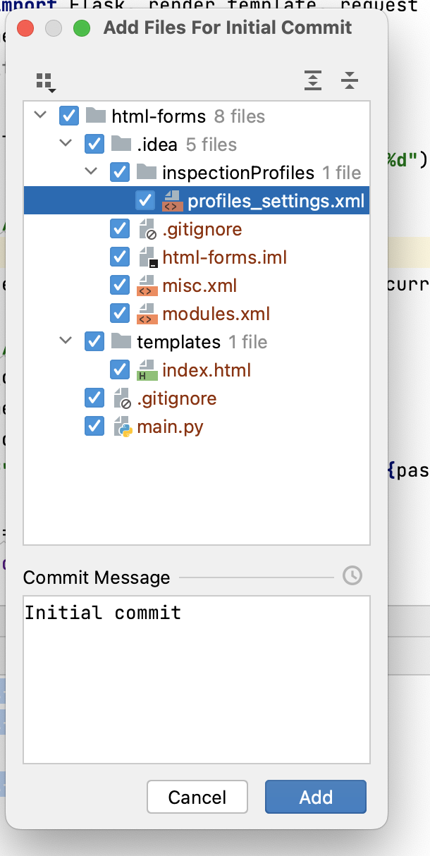 중요파일 git push에서 제외하기 gitignore 예시