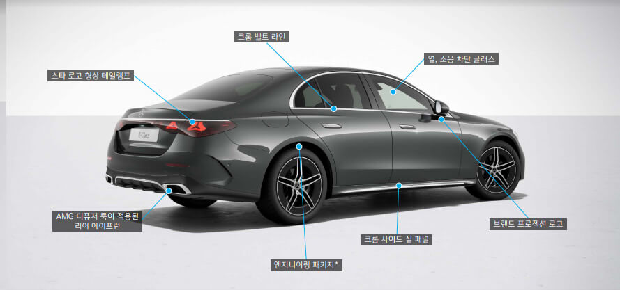 벤츠 E-클래스 풀체인지 (E220d VS E300) 4MATIC