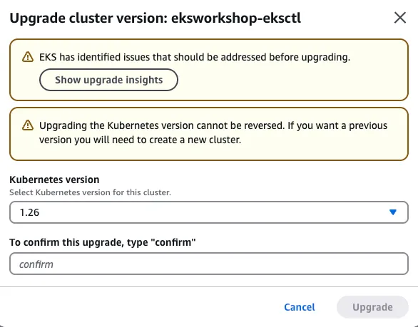 [AWS EKS] (24) EKS 스터디 8주차 (In-place Upgrade)