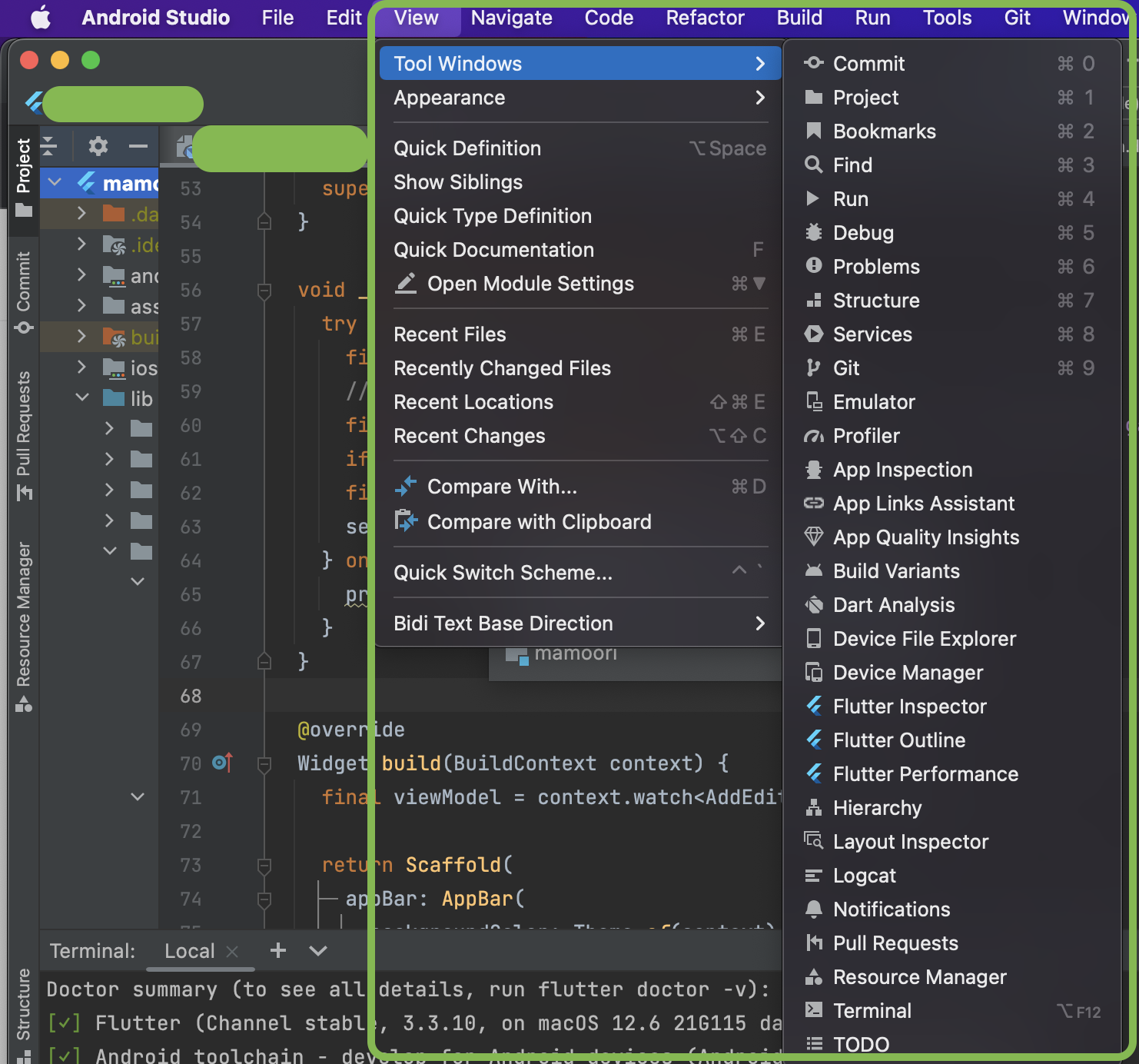 안드로이드스튜디오에서 sqlite database 확인하기 (+database inspector가 안보일 때 찾는 방법)