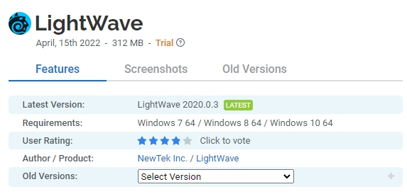 LightWave 무료 다운로드