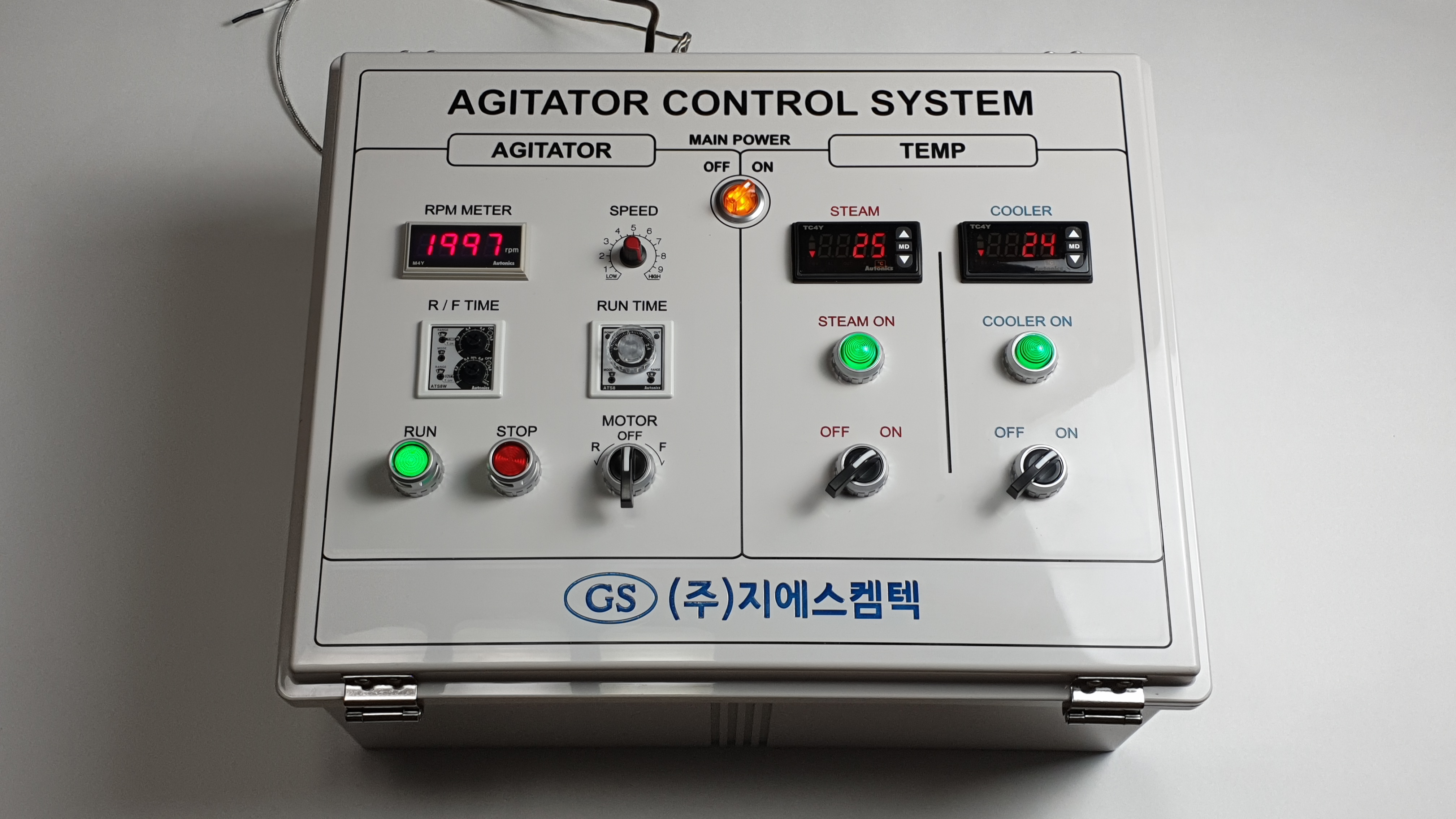 Analog control panel production