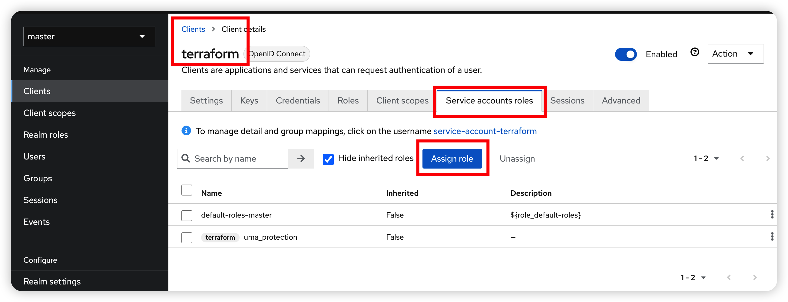 [Terraform] Keycloak Provider 구성하기 (Keycloak 21)