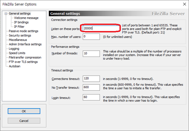 나의 일상 :: FileZilla FTP Server setting with PASSIVE Mode