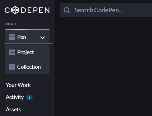 Codepen use for my Tistory blog :: 겨울잠