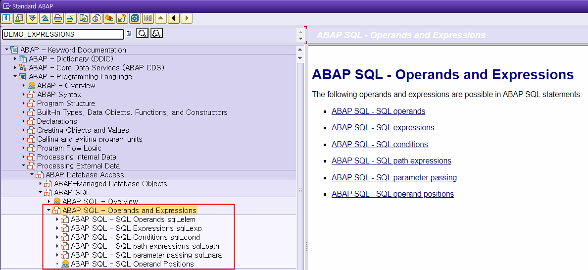 [OpenSQL] OpenSQL Expressions