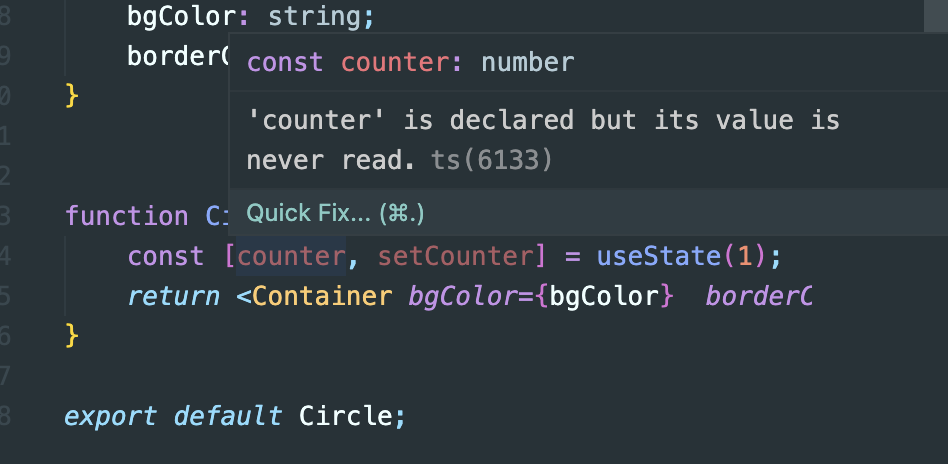React Typescript Typescript React State 적용해보자usestate