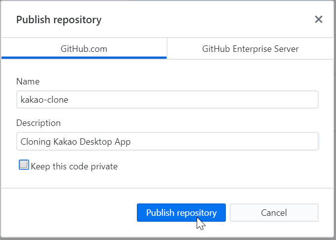 [GIT] Github Desktop 사용법
