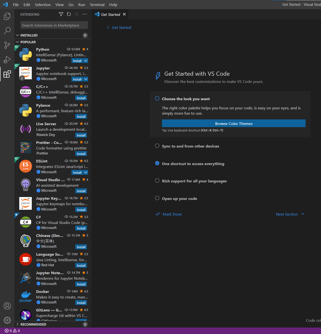 Python Vscode로 설치해보기