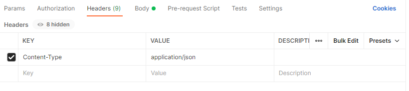 [2022.08.04] How to sovle error: Unsupported Media Type on Postman?