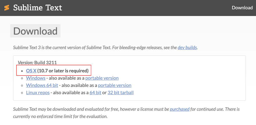 [App] MacOS(맥OS) Sublime Text 3 Editor(에디터) 설치(Install)