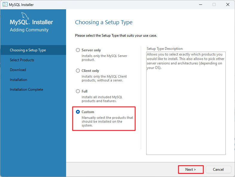MySQL Server 8.0.34 & MySQL Workbench 8.0 설치