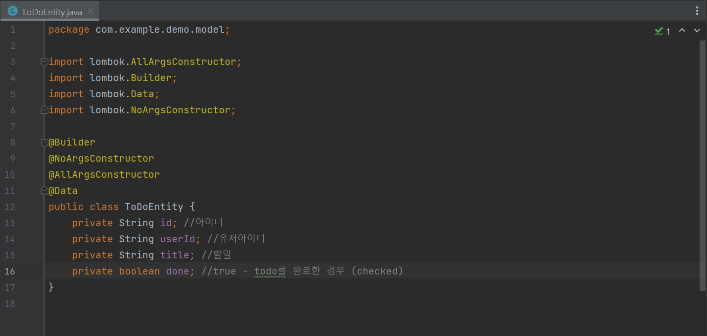 [웹개발 101] 롬복 어노테이션 정리 :: @Builder / @NoArgsConstructor / @AllArgsConstructor / @Data