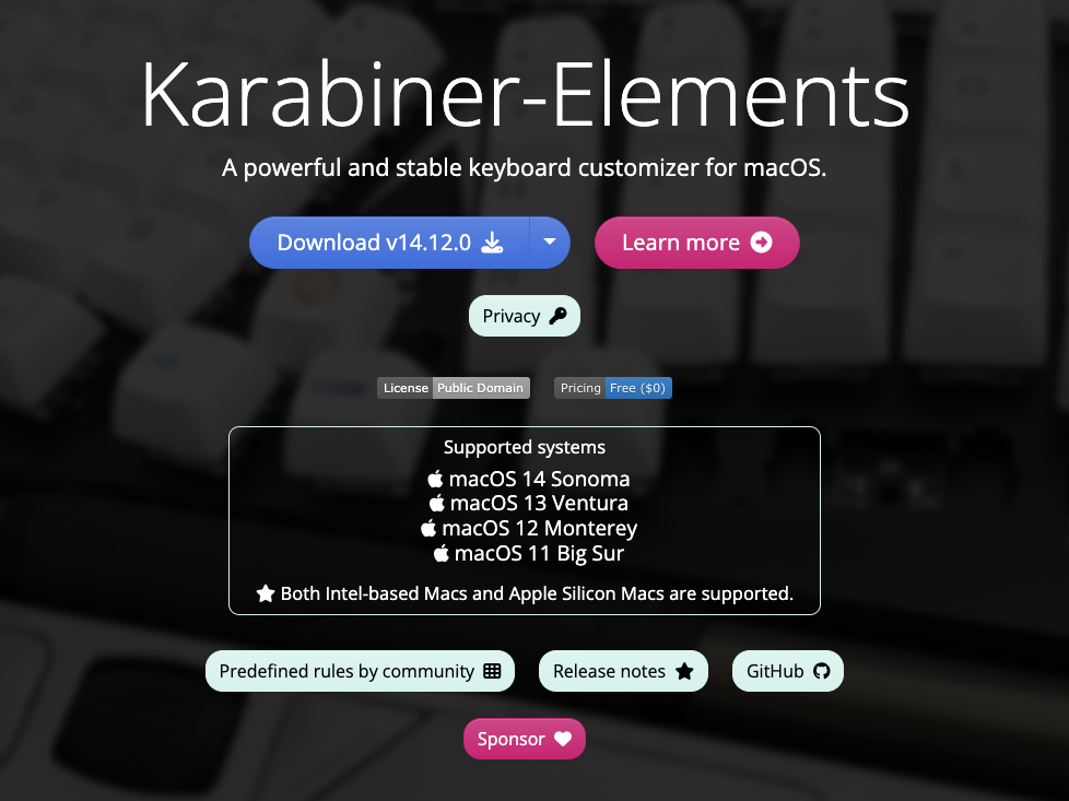 [Mac] 맥북 한영 전환 키 설정 - Karabiner