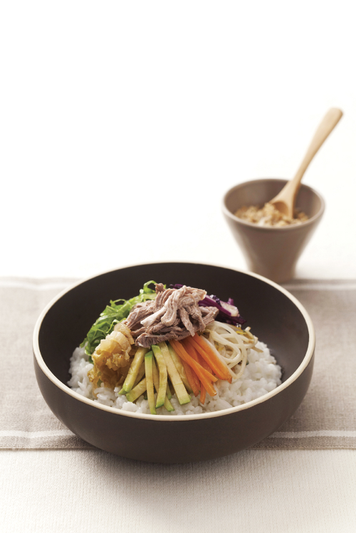 다이어트 오리훈제 비빔밥 레시피
