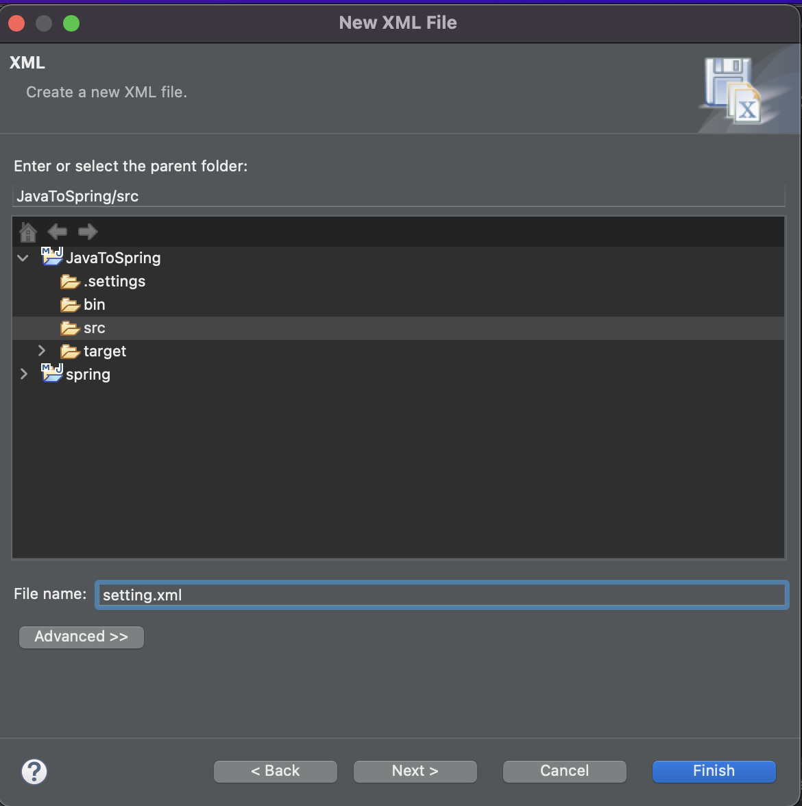 STS, MarketPlace Plugin 다운로드 없이 Eclipse로 Spring Project 생성하기