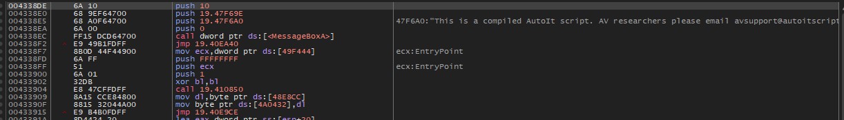 [Reversing] CodeEngn - Basic RCE L19 — 안녕 ! 그리고 안녕...