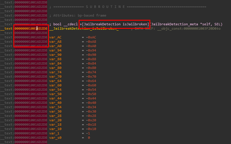 [iOS] LLDB를 이용한 동적 디버깅 분석 - 활용편