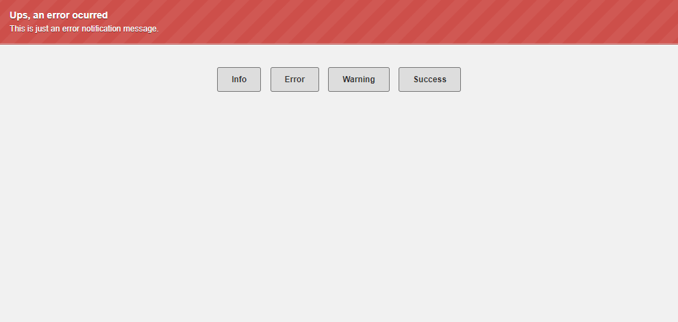 Notification Messages (CSS3 & jQuery)