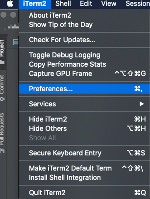 [Linux] iterm2 터미널과 쉘 기본 설정, zsh에 대하여